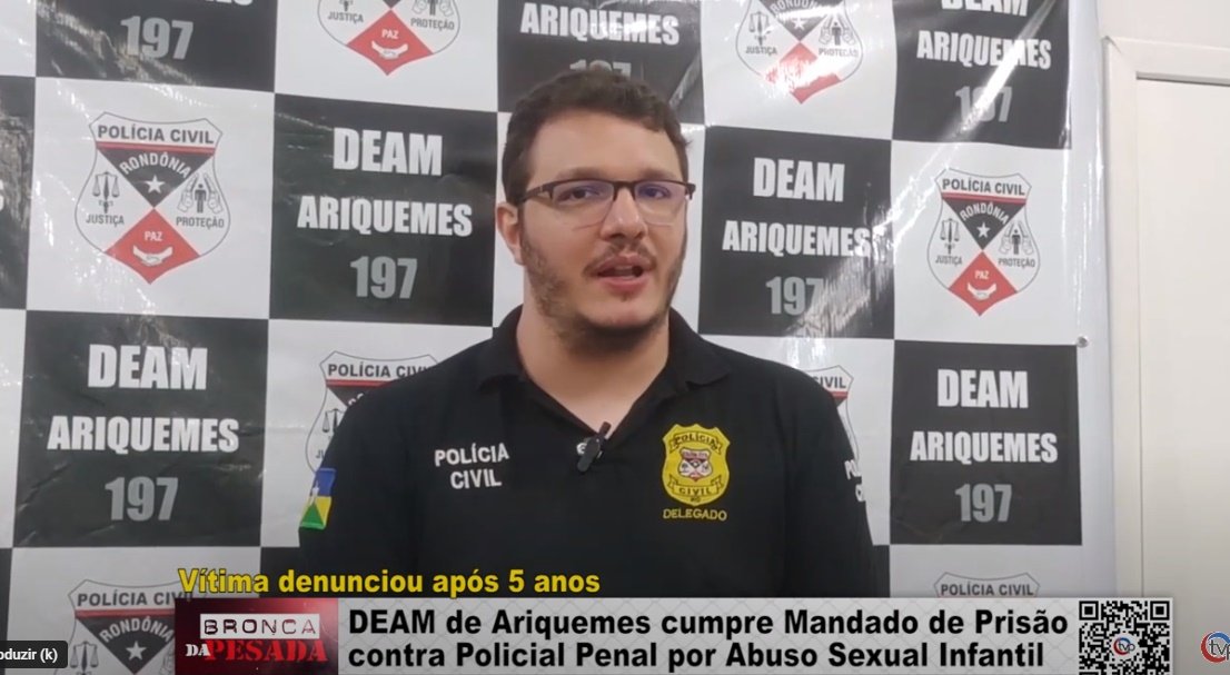 Mais Uma DenÚncia Deam De Ariquemes Cumpre Mandado De Prisão Contra